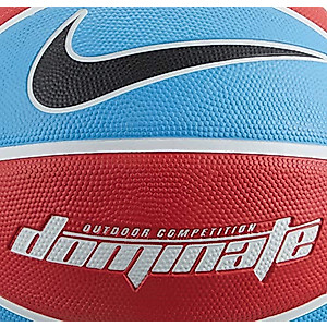 Nike Unisex - Adult Dominate 8P Basketball, University Blue/White/Black, 7