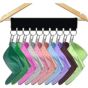 YYST Cap Organizer Hanger, Hat Holder, Hat Organizer - Change Your Ordinary Hanger to Cap Organizer Hanger