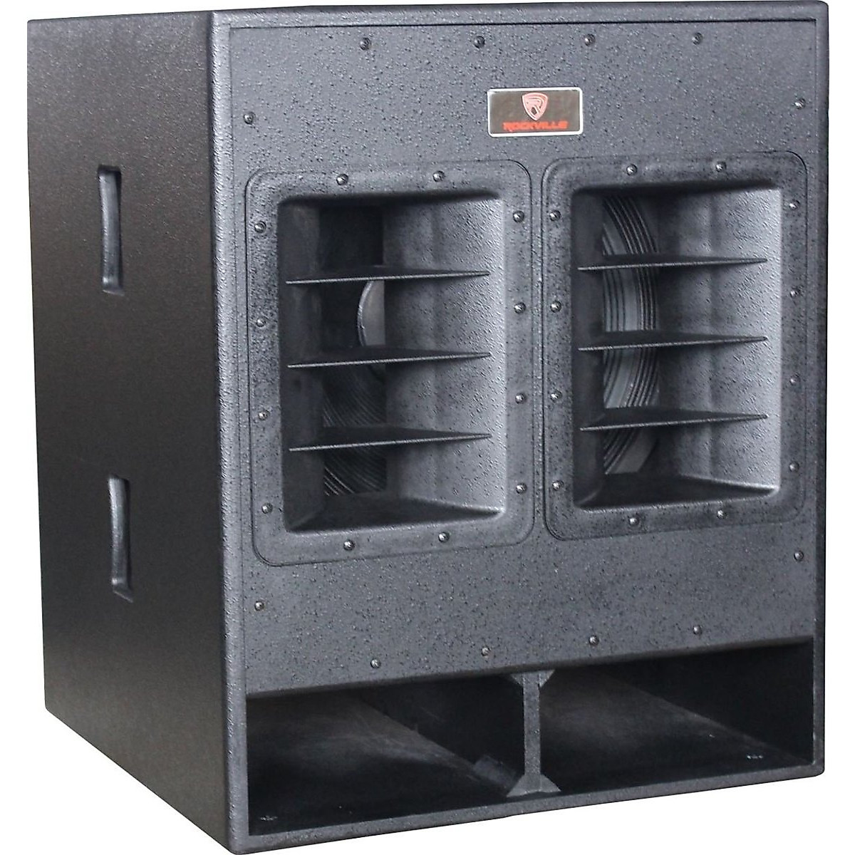 Rockville RBG18FA 18" 3000w Active Powered Pro Subwoofer Folded Horn PA/DJ Sub