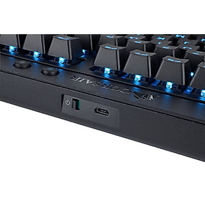 Corsair K63 Wireless Special Edition Mechanical Gaming Keyboard, backlit Ice Blue LED, Cherry MX Red - Quiet & Linear
