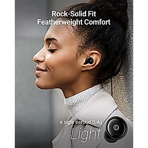 Wireless Earbuds, LavaBeans Bluetooth In-ear Headphones, 126H Playback 4-Mic Noise Reduction HD Call Power Display, IPX8 Waterproof Touch Control Bass＋ Stereo Earphone for Sports, for iPhone & Android