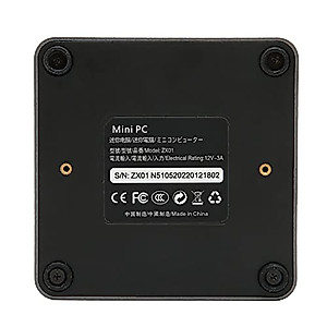 TypeC minicomputer Interface M.2 SSD Nvme 2242 Stable microcomputer for Data Transfer for Travel 8G+256G US Plug