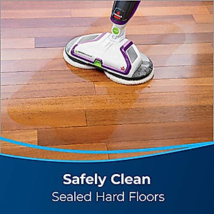 Bissell SpinWave PET Hard Floor Spin Mop, 20399 ,White/Black