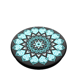 PopSockets Phone Grip with Expanding Kickstand, Mandala PopGrip - Peace Mandala Sky