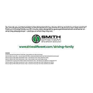 SMITH SYSTEM - Driving Weather Instructional Training Resource DVD Video Disk, English (Small Vehicles)