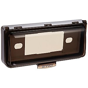 Enrock Marine Audio Dash Kit Protector for Boat/Yacht/Off Road Single Din Radio Stereo Receivers - Weather Shield Aqua Marine Cover-Up - UV-Resistant - Spring Loaded Tinted Flip Top Door, White