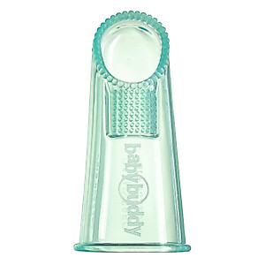 Brilliant Wipe N Brush -2 Silicone Toothbrushes and 30 ct. Tooth Tissues - Xylitol Dental Wipe, Infants Mouth Cleaner, 4-16 Months Old, Infant Oral Cleaning Products, Baby Registry Must Haves, Pink