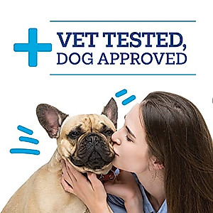 Vetality Brush Free Daily Dental Care Chews for Dogs | Cleans Teeth and Freshens Breath | 30 Count | B.E.S.T. Complex Provides Complete Oral Cleaning and Tartar Control