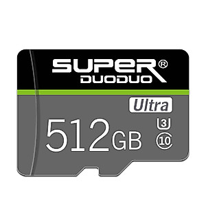 512GB Micro SD Card Memory Card Class 10 High Speed Flash Card for Smartphone/Computer/Camera/Portable Gaming Devices/Dash Cam(512GB)