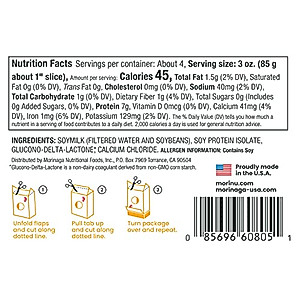 Mori-Nu Silken Tofu Extra Firm | Velvety Smooth and Creamy | Low Fat, Gluten-Free, Dairy-Free, Vegan, Made with Non-GMO soybeans, KSA Kosher Parve | Shelf-Stable | Plant protein | 12.3 oz x 12 Packs