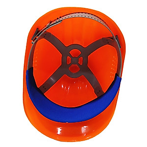 Delta Plus 67 STD Bump Cap with 4-Point, Slide-Lock Suspension, Hi Viz Orange, 6.5-7.75 (WEL19122HO) (Pack of 2)