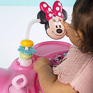 Bright Starts Disney Baby MINNIE MOUSE PeekABoo Activity Jumper with Lights and Melodies, Ages 6 months +