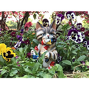 By Mark & Margot Mischievous Cat with Granny - Black Stripes (Mischievous Cat)