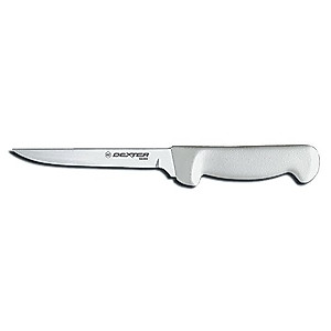 Dexter Russell P94821 Russell International 6 in Stiff Narrow Boning Knife, White Handle