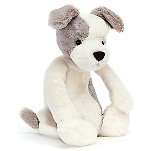 Jellycat Bashful Terrier Dog Stuffed Animal, Medium 12 inches | Dogs & Puppies Plush Toy | Classic Children's Gift