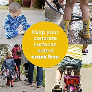 ConSandtrate Concrete Crack Filler - Tan - 3 lb. (Single Bottle) for Filling in Concrete Cracks on driveways, walkways and patios