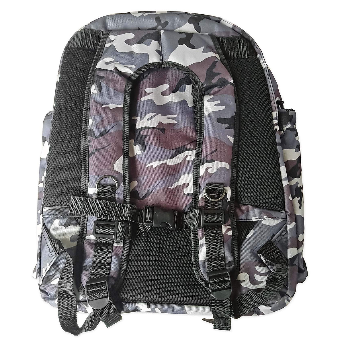 RockvilIe DJ Mixer Case Travel Camo Backpack Bag Fits 19"w x 20"h x 13"d