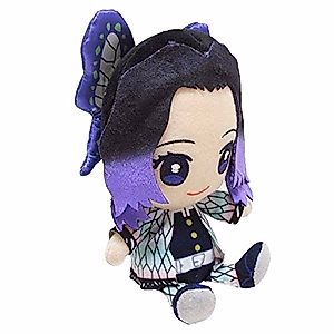Bandai Demon Slayer Kimetsu no Yaiba Chibi Plush - Kocho Shinobu