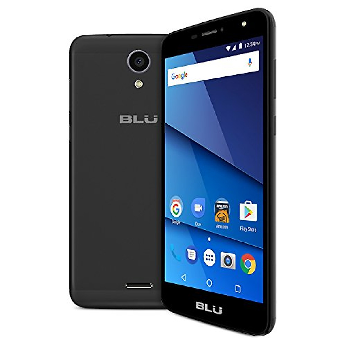 BLU Studio Mega (8GB) - 6.0" HD Dual SIM GSM Factory Unlocked Smartphone (Black)