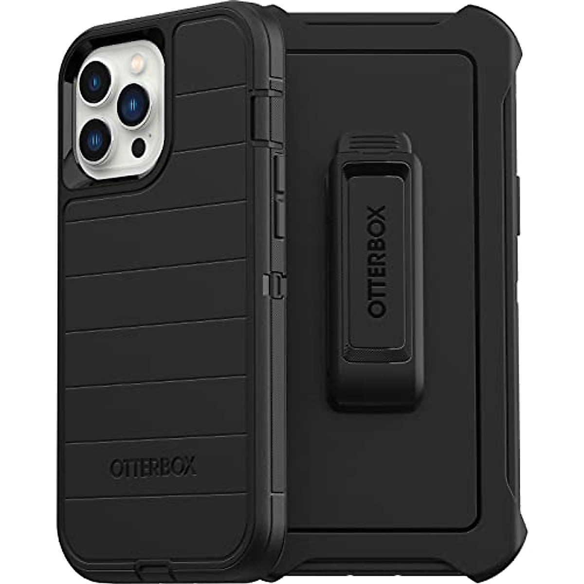 OtterBox Defender Series Case for Apple iPhone 13 Pro Max - Non-Retail Packaging (Black)