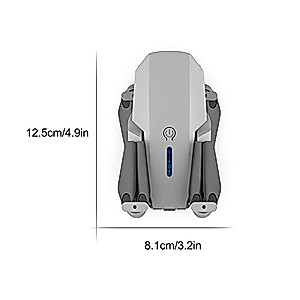 Remote Control Drones with Camera for Adults 4K & 1080P, Flying Toys with 3-level Flight Speed 4 Channel Fpv Mini Drones with Camera Rc Plane Helicopters Cool Stuff Gifts for Men (White)
