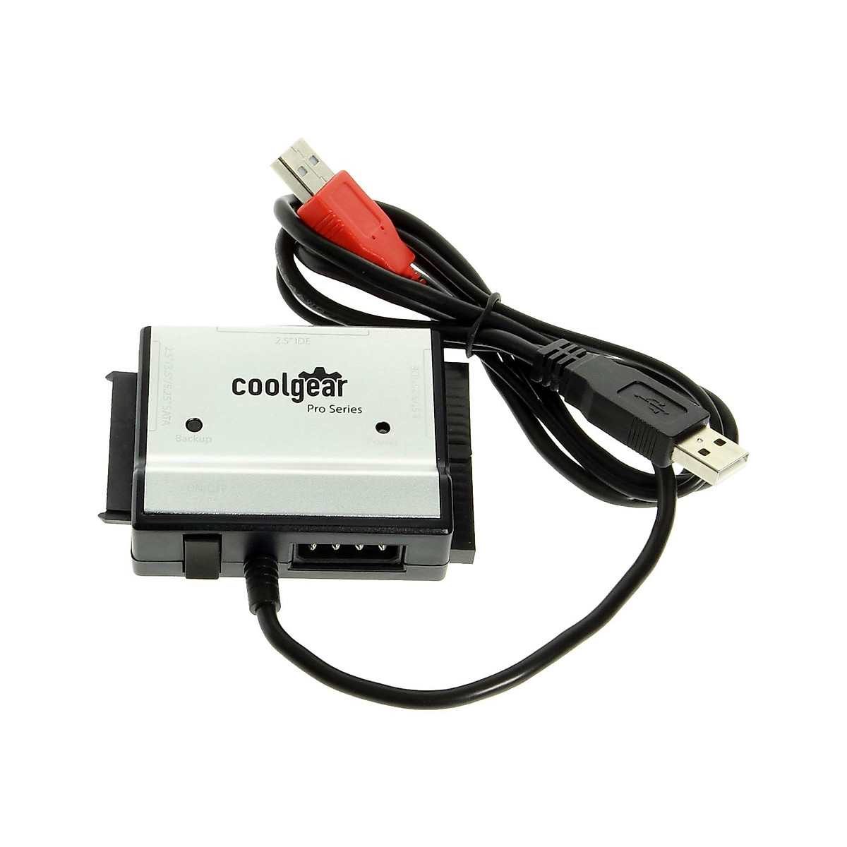SATA and IDE Hard Drive & Optical Drive USB 2.0 Adapter Kit 2.5, 3.5 & 5.25