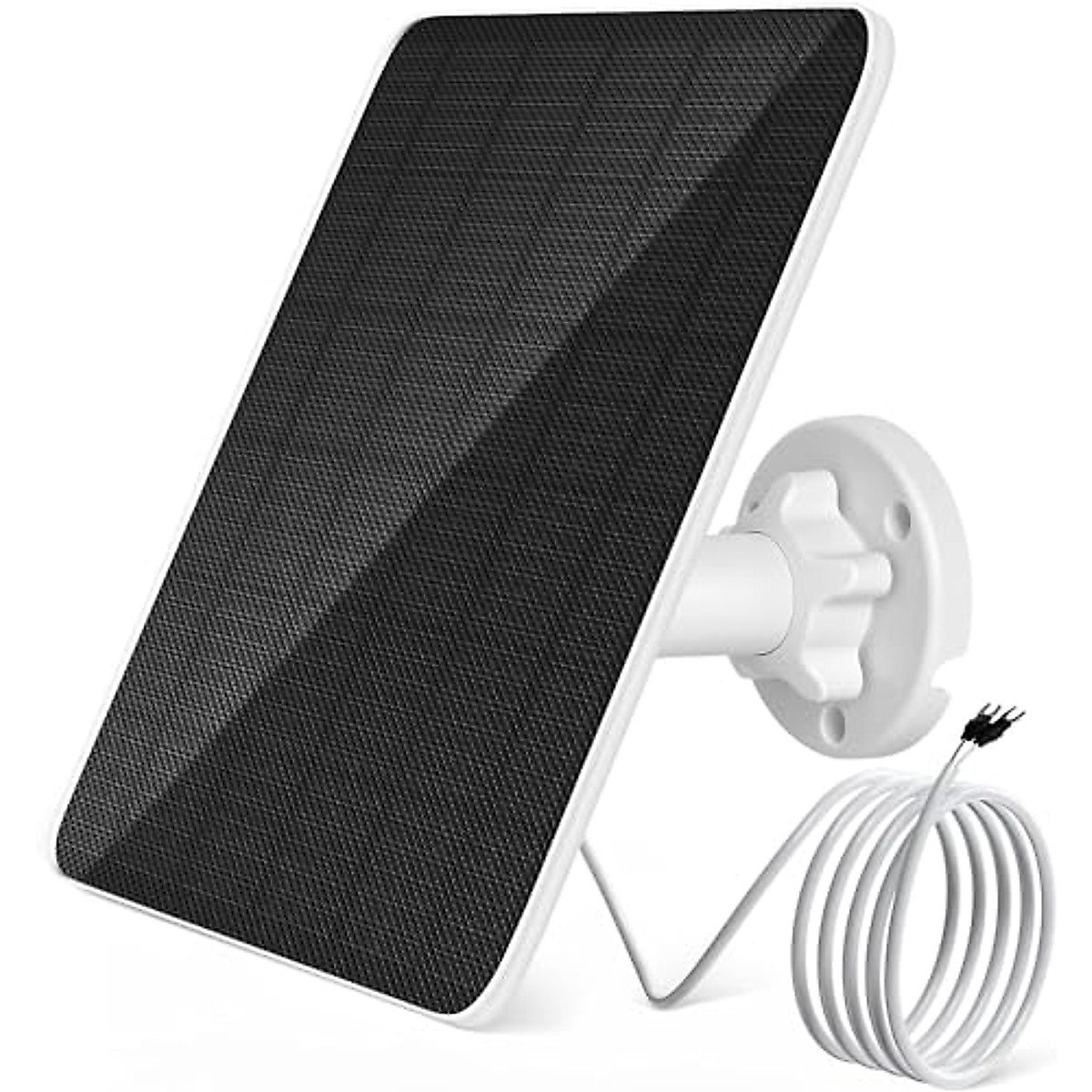 Solar Panel for Ring Doorbell, 6W Solar Panel Compatible with Ring Video Doorbell 2, Video Doorbell 3, Video Doorbell 3+, Video Doorbell 4 and Video Doorbell Plus