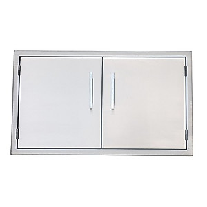 Sunstone BA-DD36 Beveled Frame Double Access Door, 36"