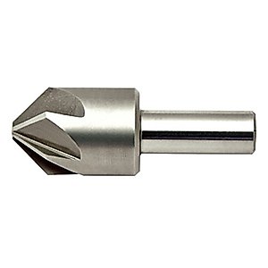 Alfa Tools C6F50552B 3/4" x 1/2" High-Speed Steel 90° 6 Flute Countersink
