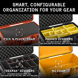 Pelican Air 1535 Case with Foam - Silver