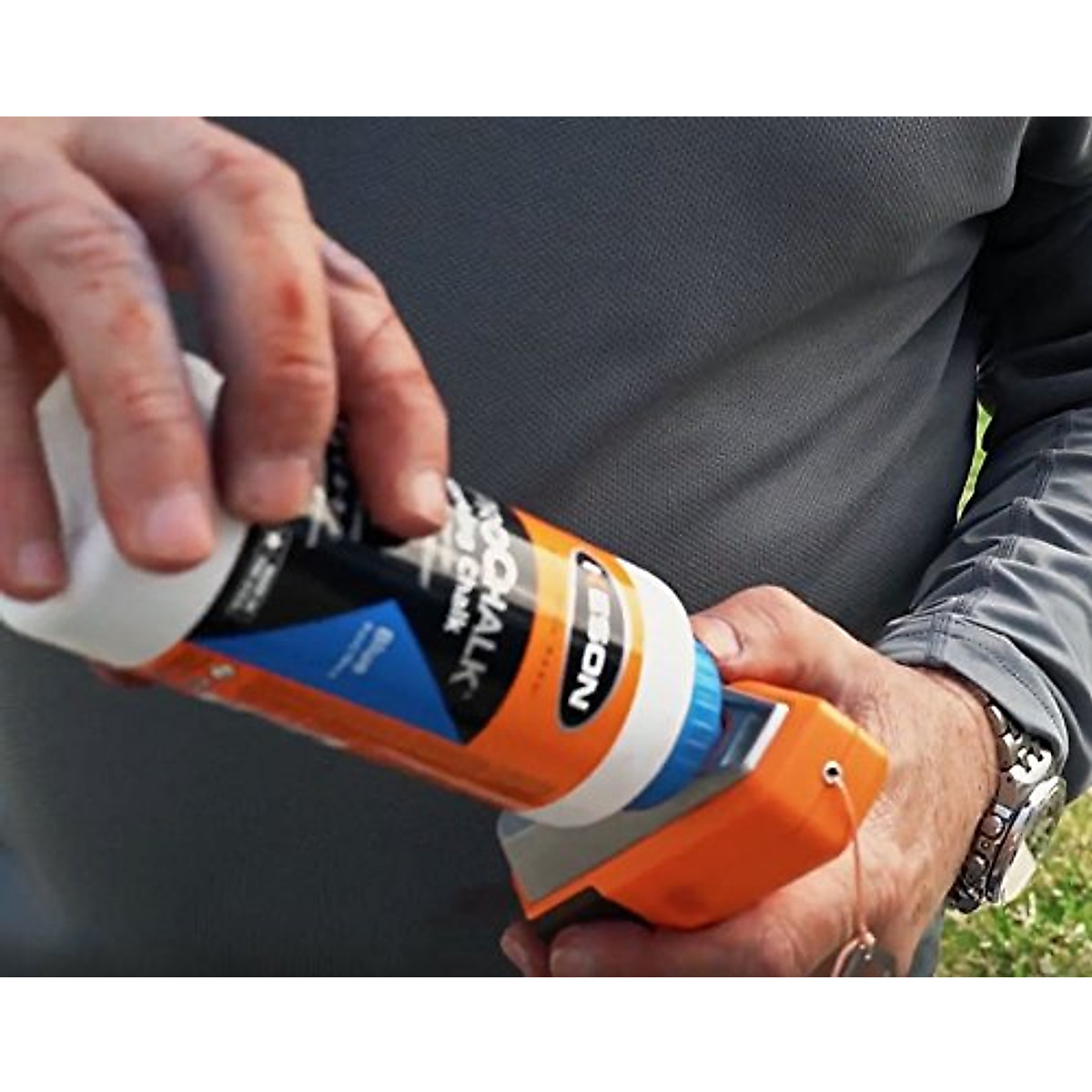 Keson K3XPRO Precision String Chalk Line Reel with 3X1 Rewind, 100-Foot