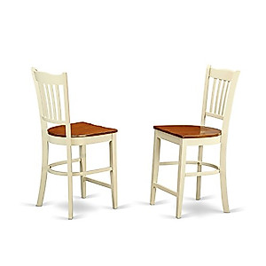 EAST WEST FURNITURE 5 Pc counter height Dining set - counter height Table and 4 Kitchen Chairs.