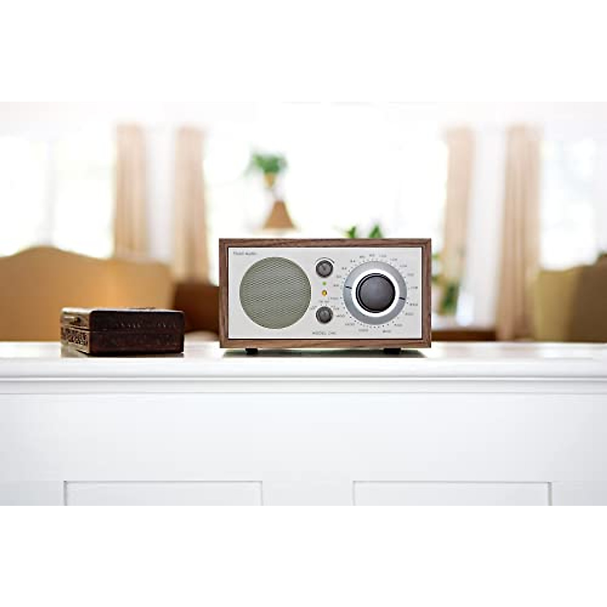 Tivoli Audio model One Am/ fm Table Radio, Classic/ Walnut, 2.4 Lb