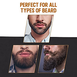 Woody's Beard Stuff 3 Piece Kit, Beard & Tattoo Oil, Wash, 2 in 1 Facial Hair Conditioner, Cleanse, Moisturize, and Style