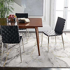 SAFAVIEH Craft Collection 8' x 10' Grey / Gold CFT877F Modern Abstract Non-Shedding Living Room Bedroom Dining Home Office Area Rug