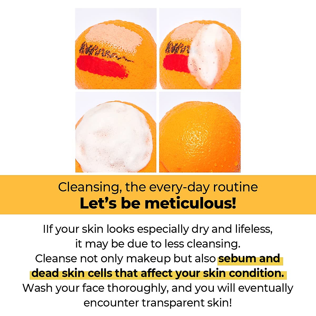 numbuzin No.2 Deep Clean Fresh Cream Cleanser | Foam Cleanser, Gentle Exfoliation, Deep Cleansing, Natural Ingredients | Blackheads, Excess Oil, Dead Skin Cells | Korean Skincare, 4.05 fl. oz.