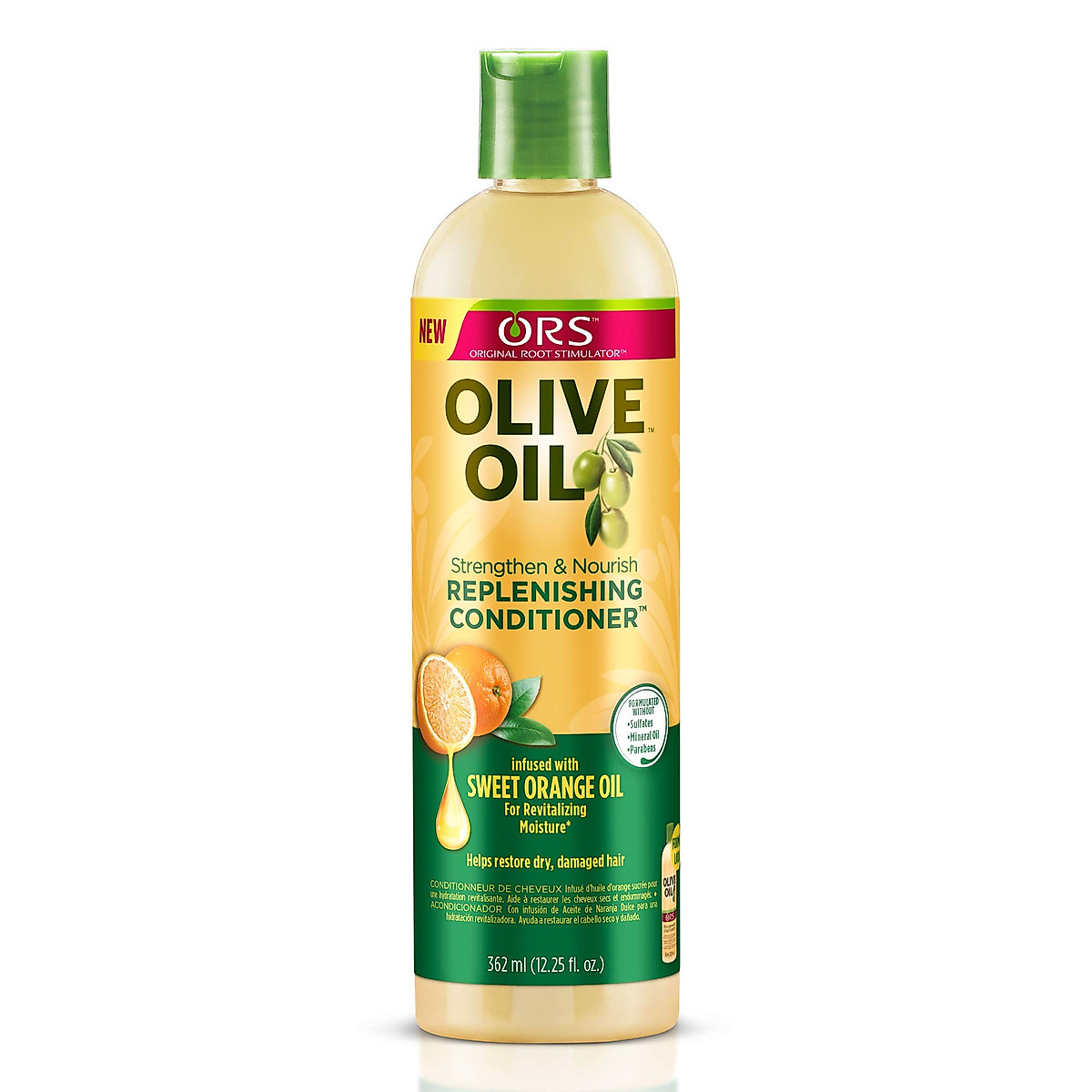ORS Olive Oil Strengthen and Nourish Replenishing Conditioner 12.25 Ounce (Pack of 2)