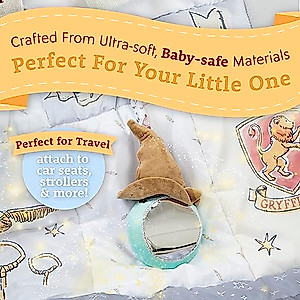 Kids Preferred Harry Potter Sorting Hat Mirror On The Go Rattle Plush Toy