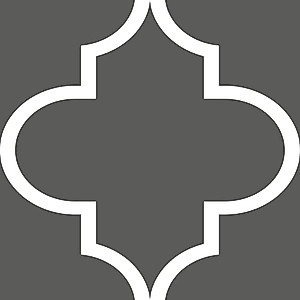 Utopia Bedding Queen Sheet Set, Soft Microfiber 4 Piece Bed Sheets with 16" Deep Pocket - Easy Care Brushed Microfiber (Quatrefoil - Grey)