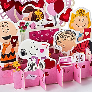 Hallmark Signature Paper Wonder Pop Up Valentines Day Card (Peanuts Gang)