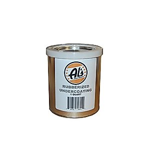 Al's Liner ALS-UCR Premium DIY Rubberized Undercoating, Quart, Black