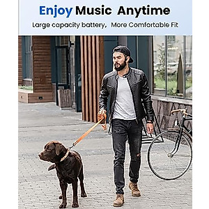 Bone Conduction Headphones, Wireless Open-Ear Headphones, Bluetooth 5.3 with Mic - MP3 Play Built-in 32GB Memory, IPX8 Waterproof Sports Headphones for Gym Workout Swimming Running Cycling.