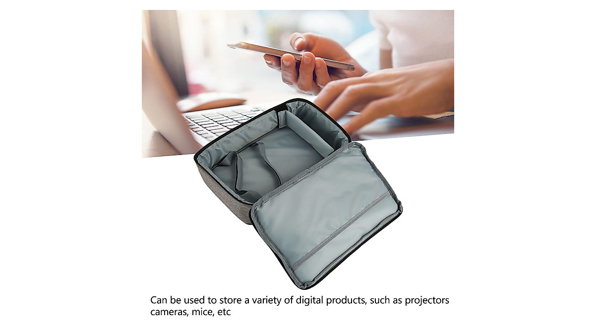 Ozgkee Heavy Duty Portable Projector Bag - Travel Case