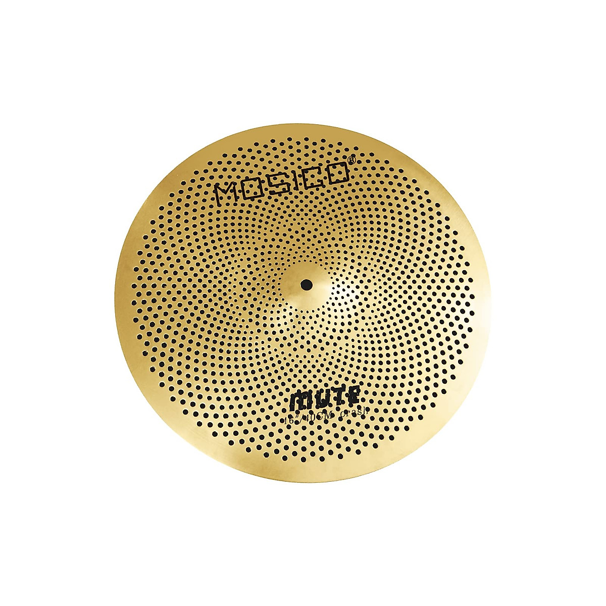 Low Volume Cymbal Pack Golden Mute Cymbal 14"Hi-hat+16"Crash+18'Crash+20"Ride Quiet Drum Cymbal Pack for Practice