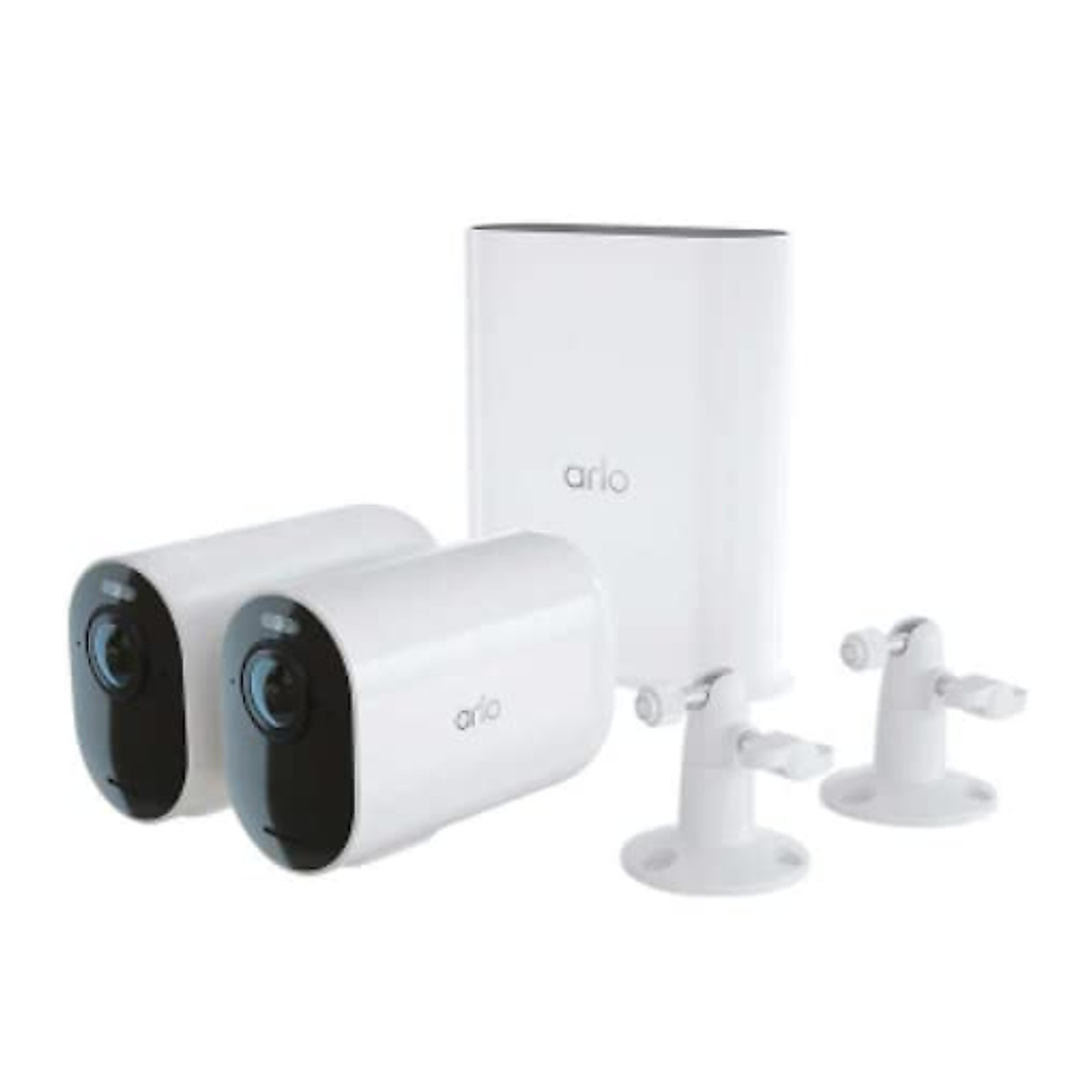 Arlo Ultra 2 XL Wire-Free Spotlight Camera – 2 Camera Security Bundle - 720p, VMS5242 (Renewed)