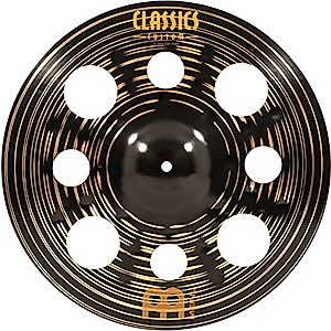 Meinl Cymbals Classics Custom Dark 16" Trash Crash Cymbal for Drum Set — Made in Germany — B12 Bronze, 2-Year Warranty (CC16DATRC)