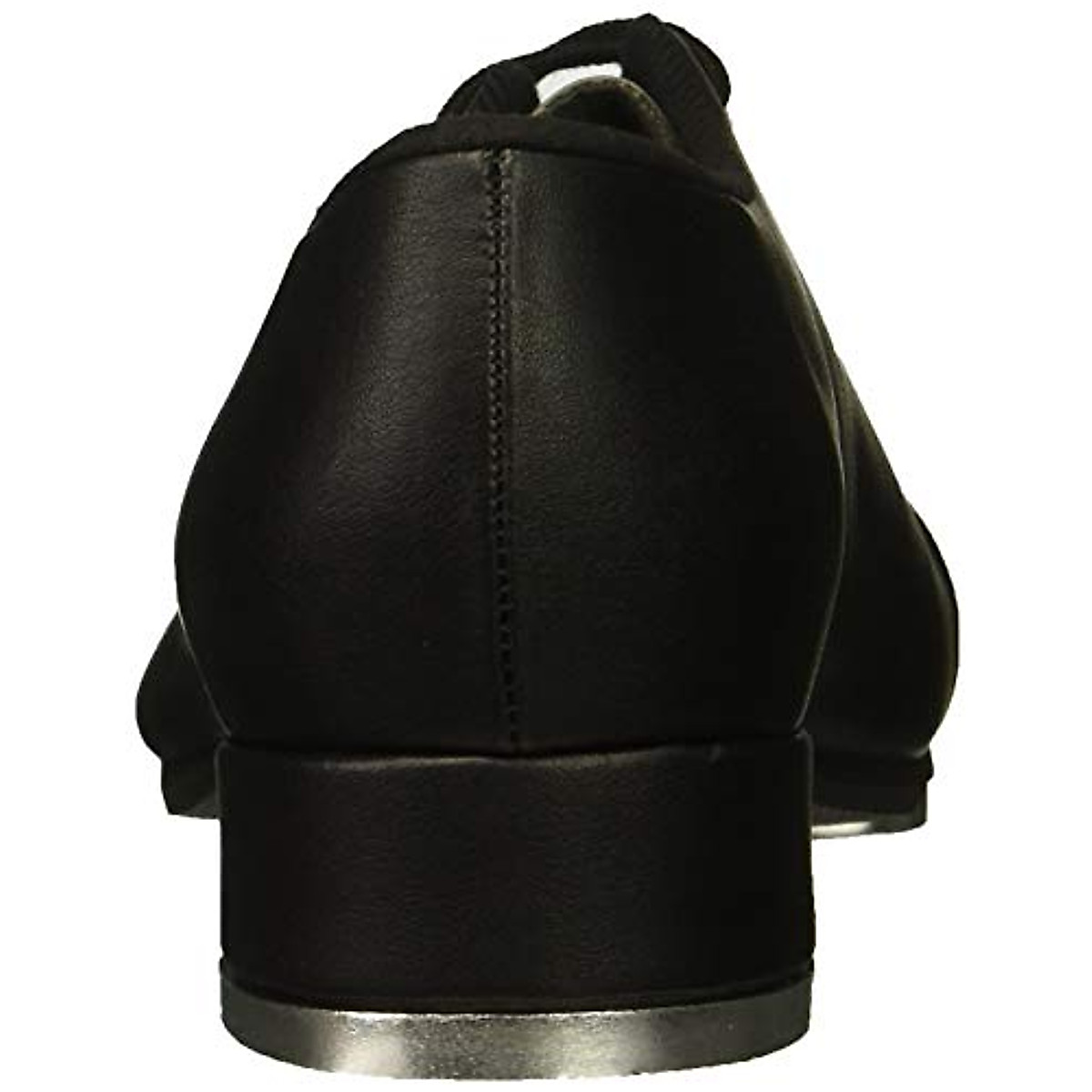 Leo womens Jazz Tap Dance Shoe, Black, 8 Medium US