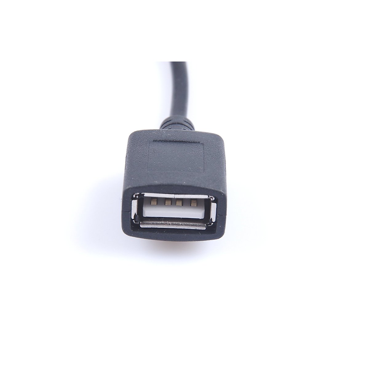 KNACRO DC-DC 12V to 5V 3A Step-Down Power Supply Module Car Power Converter Module A Type USB Female Output Port Over-Temperature Over-Current Short Circuit Protection