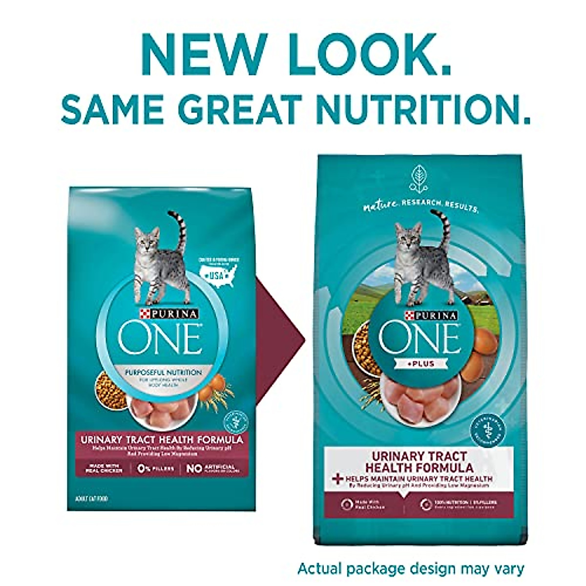 Purina ONE High Protein Dry Cat Food, +Plus Urinary Tract Health Formula - 3.5 lb. Bag