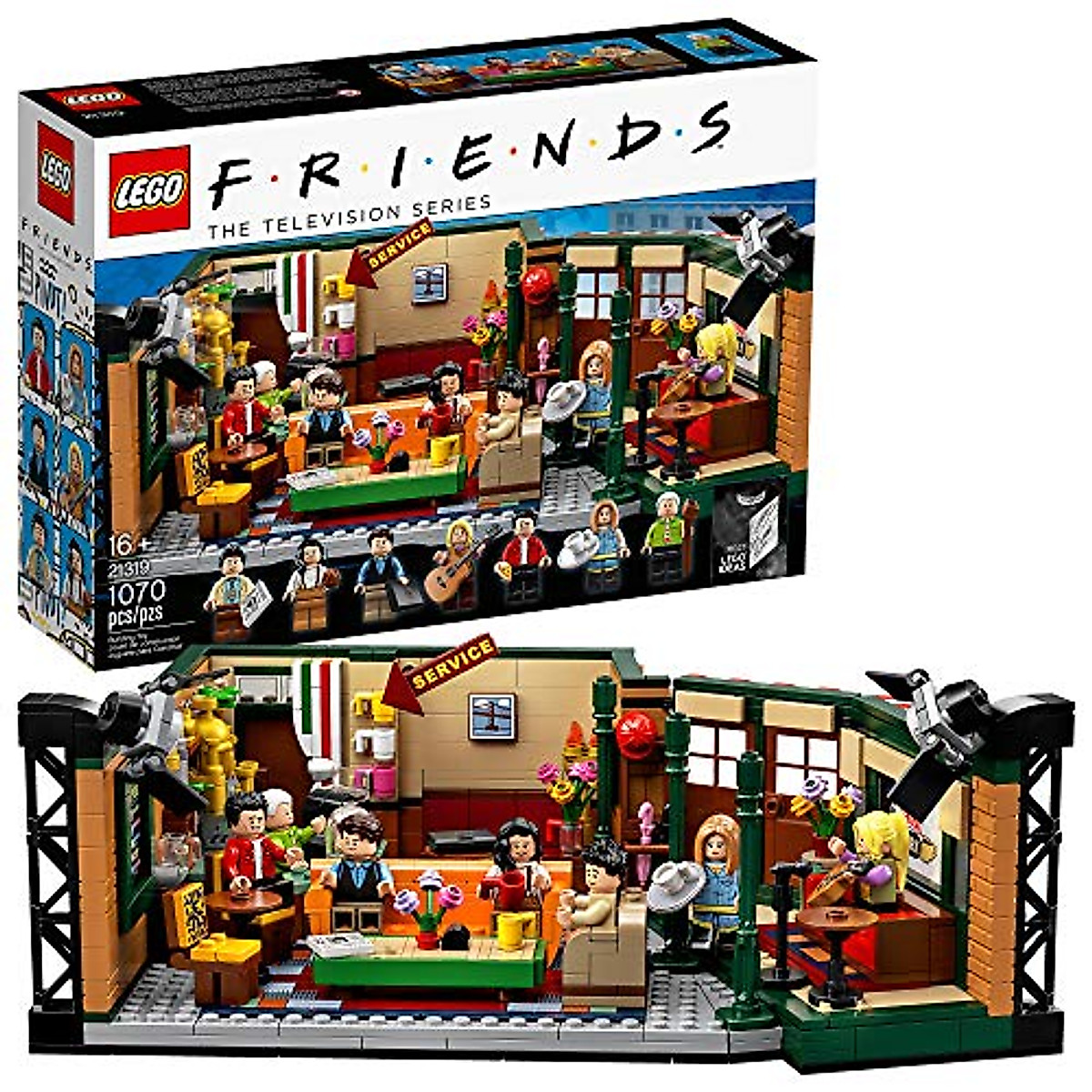 LEGO Ideas 21319 Central Perk Building Kit (1,070 Pieces)